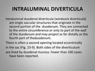 Duodenal diverticula | PPT