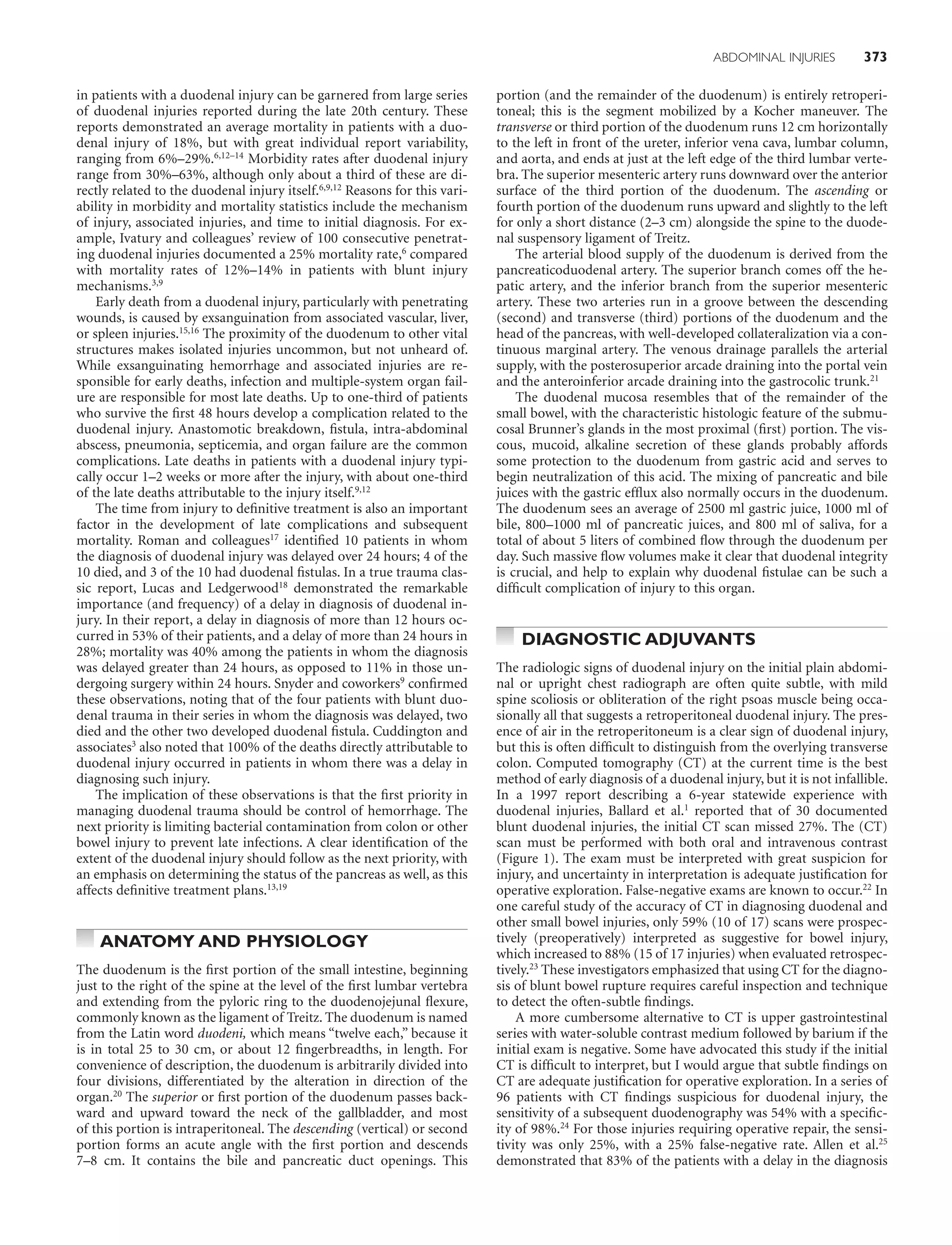 Duodenal injuries | PDF