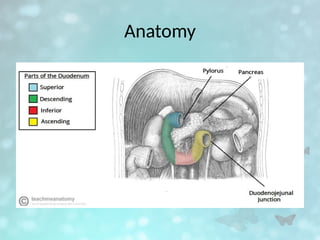 Duodenal obstruction, annular pancrease and duodenal atresia | PPTX