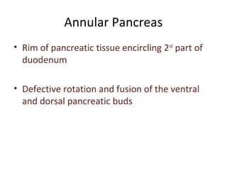 Duodenal obstruction (neonates) | PPT