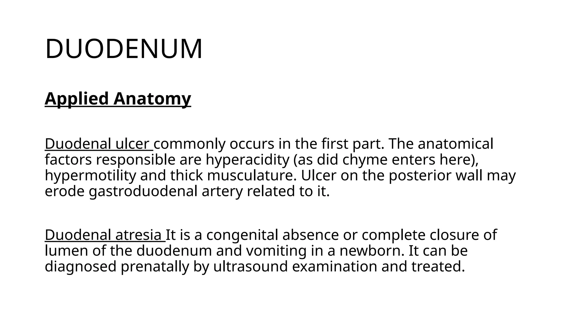 DUODENUM, JEJUNUM & ILEUM.. DUODENUM, JEJUNUM & ILEUM | PPTX