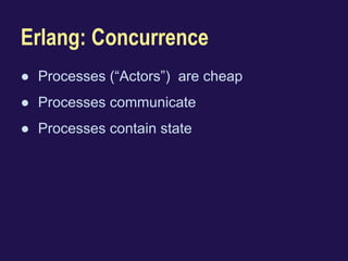 Duo Disco - doing the Erlang dance | PPT