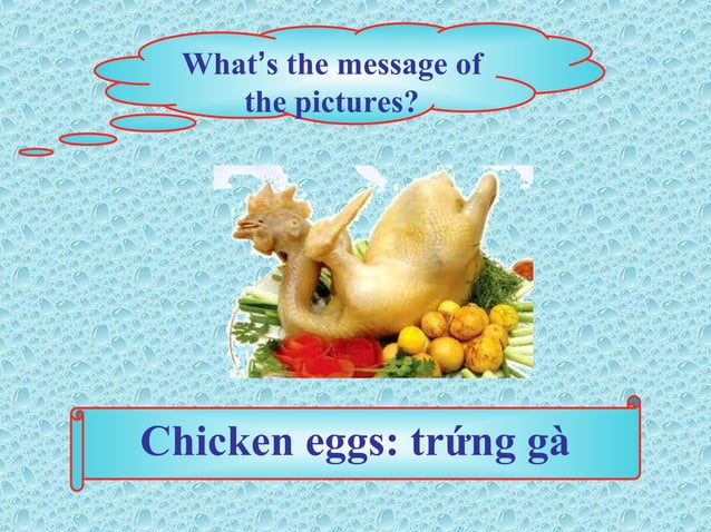 Duoi hinh bat chu (meaning into pictures) | PPT