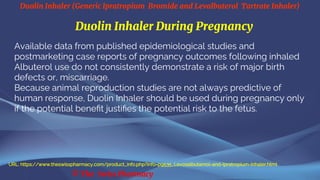 Duolin Inhaler (Generic Ipratropium Bromide and Levalbuterol Tartrate ...