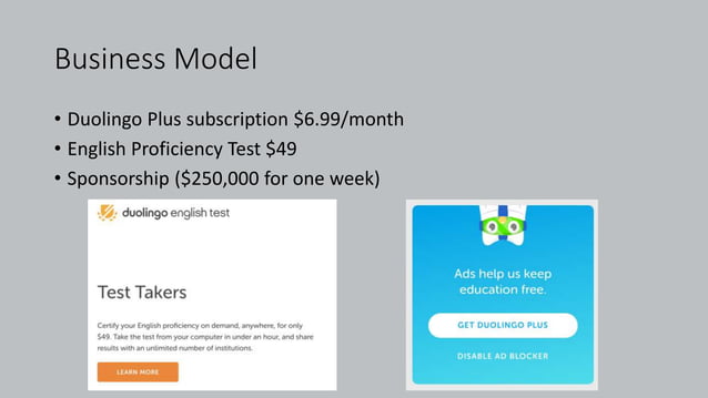 Duolingo Presentation | PPTX | Technology & Computing