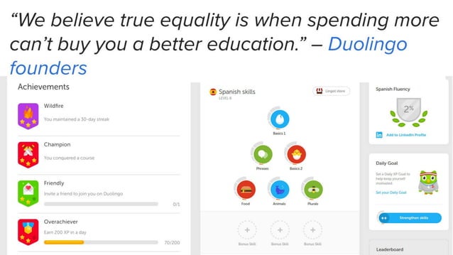 Duolingo company presentation | PDF | Technology & Computing