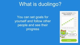 Duolingo for homework practice | PPT