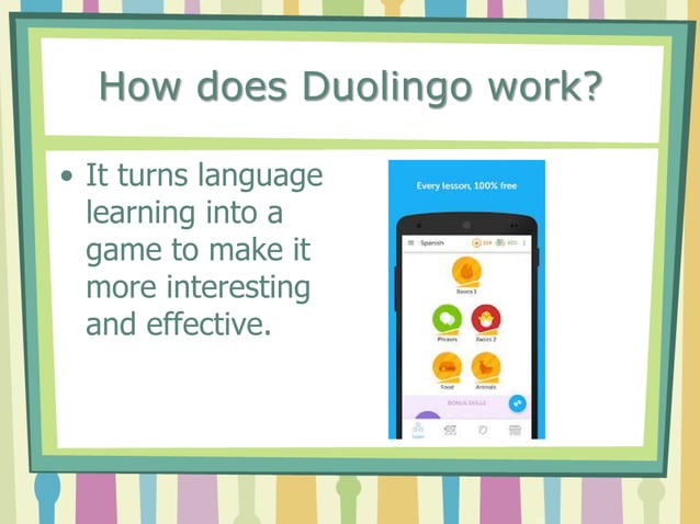 Duolingo introduction by candy | PPT
