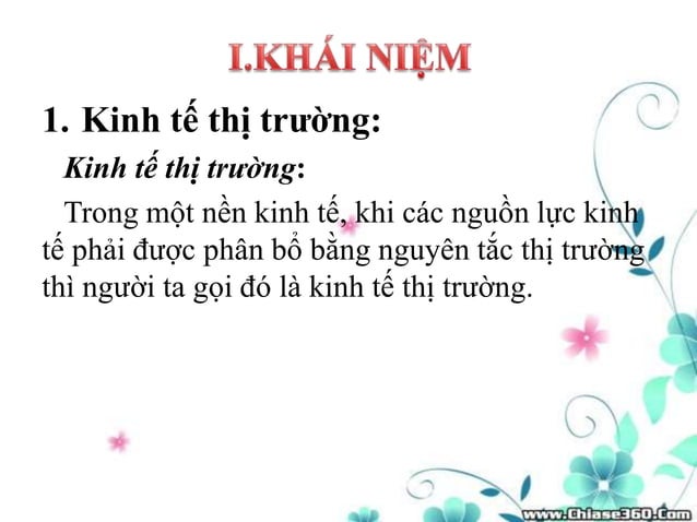 SO SÁNH NỀN KINH TẾ THỊ TRƯỜNG ĐỊNH HƯỚNG XHCN VÀ NỀN KINH TẾ THỊ TRƯỜNG ĐỊNH HƯỚNG TBCN | PPTX