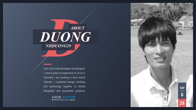 [DevDay2019] Spacing and Typography, keys to a professional UI design - By Nguyen Huu Duong ...