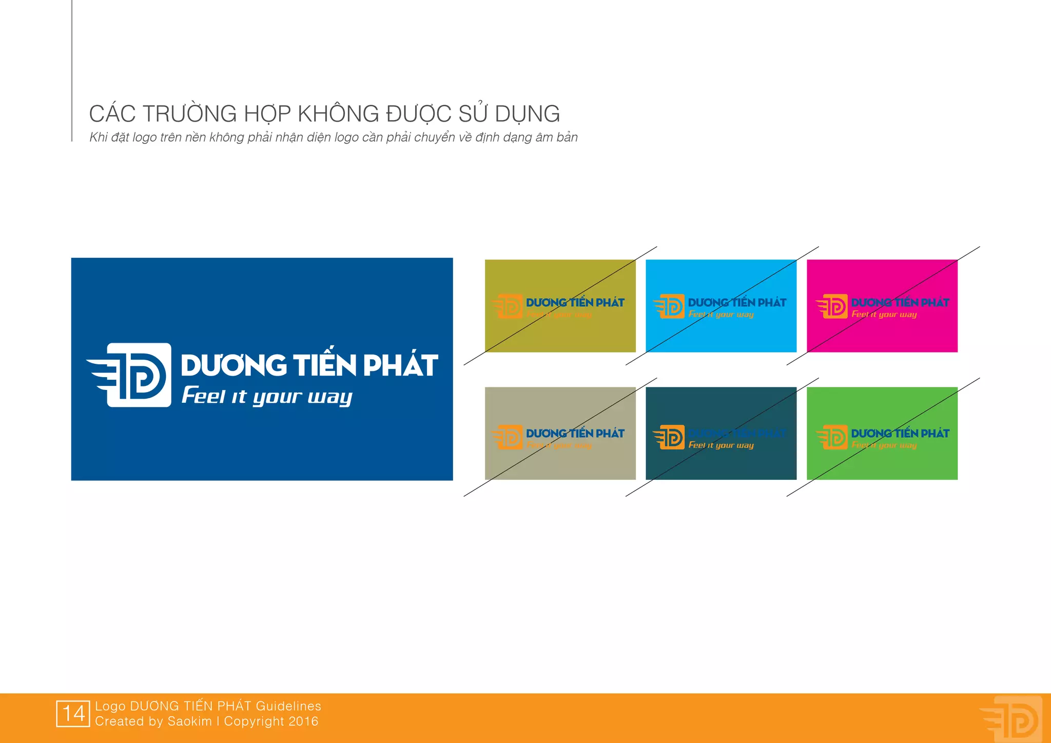 Hồ sơ thiết kế logo công ty Dương Tiến Phát | PDF