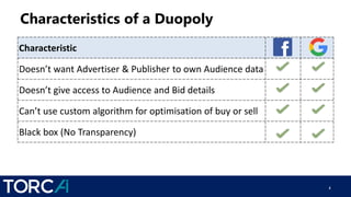 Beyond the Google and Facebook Duopoly | PPT | Free Download