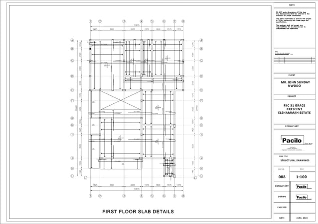 3 Bedroom Duplex Sample Design Drawings Merged | PDF | Civil ...