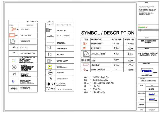 3 Bedroom Duplex Sample Design Drawings Merged | PDF | Civil ...