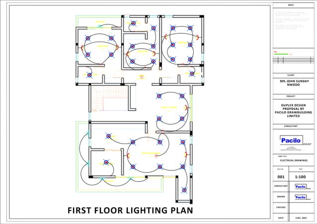 3 Bedroom Duplex Sample Design Drawings Merged | PDF | Civil ...