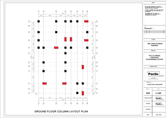 3 Bedroom Duplex Sample Design Drawings Merged | PDF | Civil ...