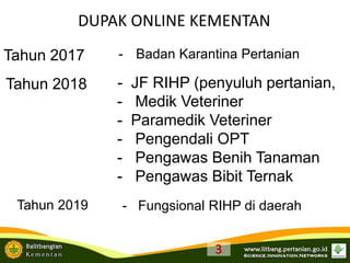 DUPAK Online penyuluh pertanian lapangan.pptx