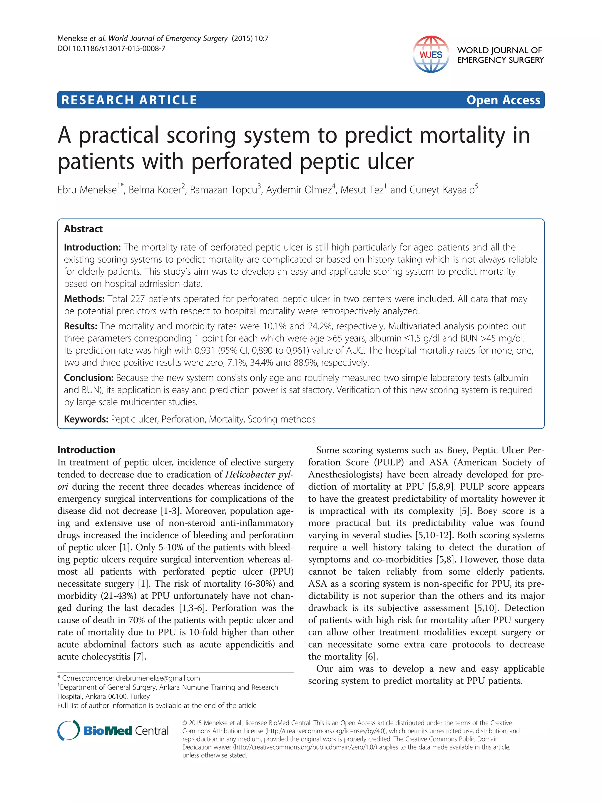 DU PERF SCORING | PDF | Digestive Disorders | Diseases and Conditions