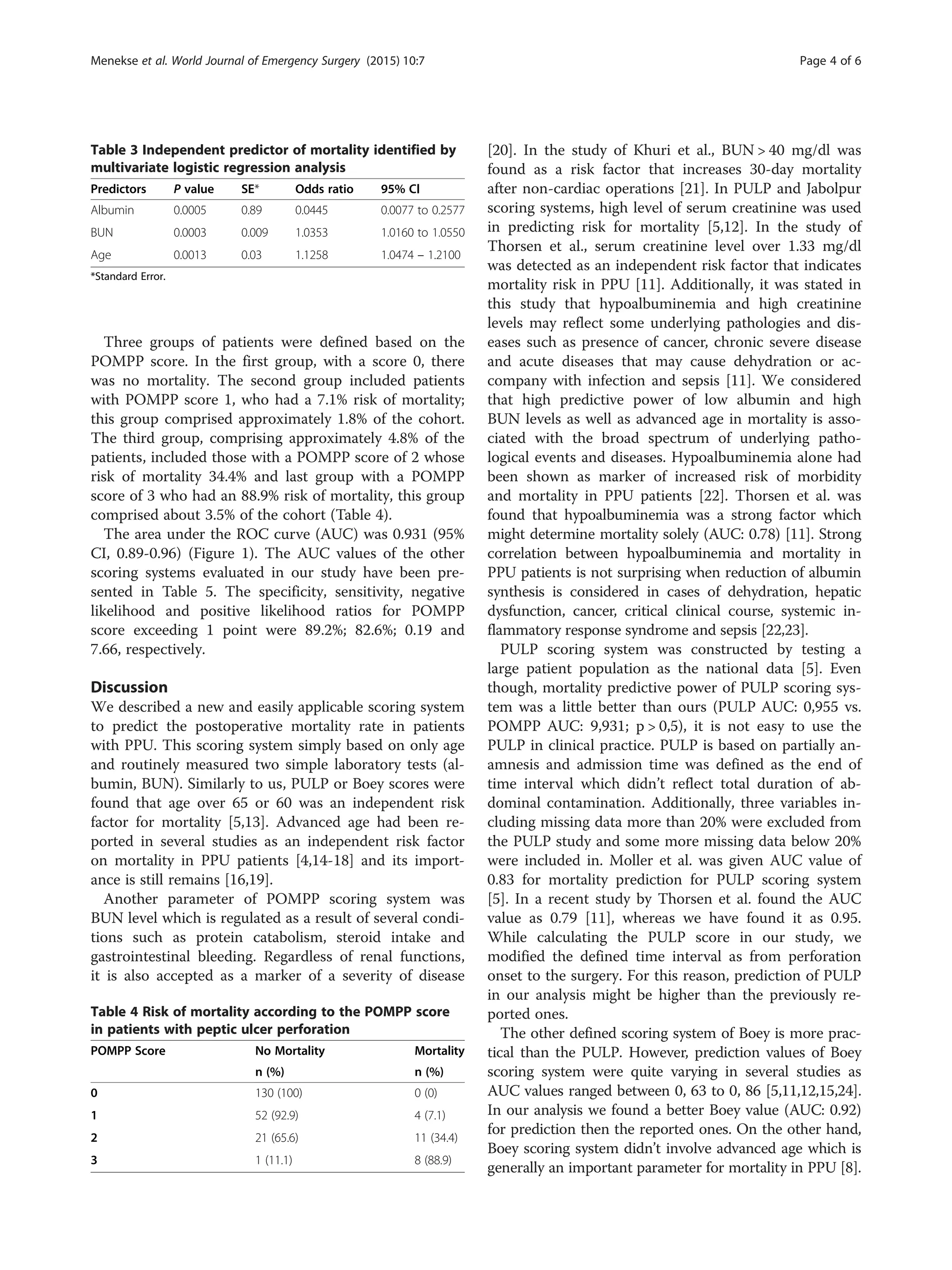 DU PERF SCORING | PDF | Digestive Disorders | Diseases and Conditions