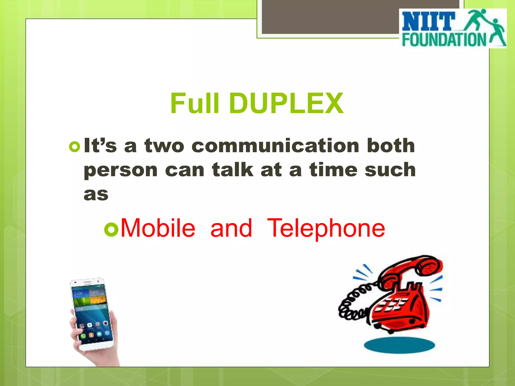 Duplex pptx | PPT
