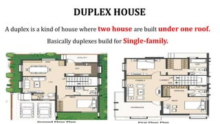 Duplex House | PPTX