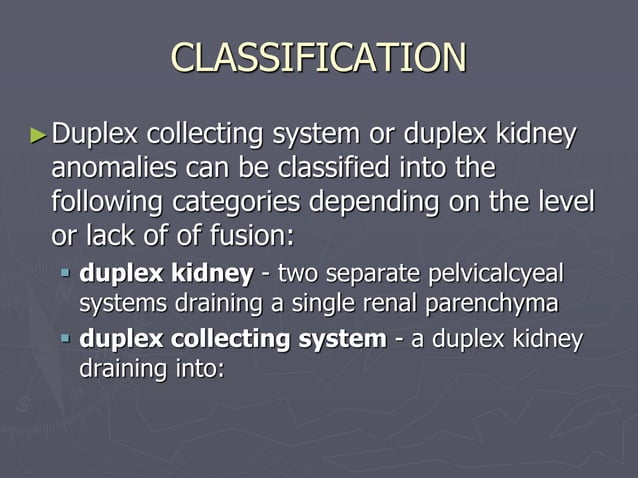 DUPLEX COLLECTING SYSTEM FOR DOCTORS .pptx