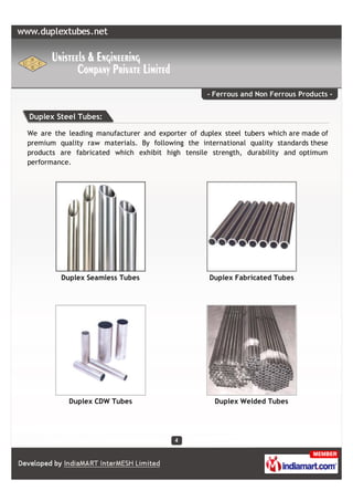 Unisteels & Engineering Company Private Limited, Mumbai, Ferrous and ...