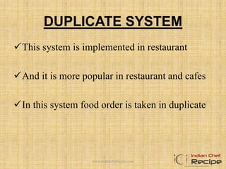 Duplicate and tripilicate system | PPTX