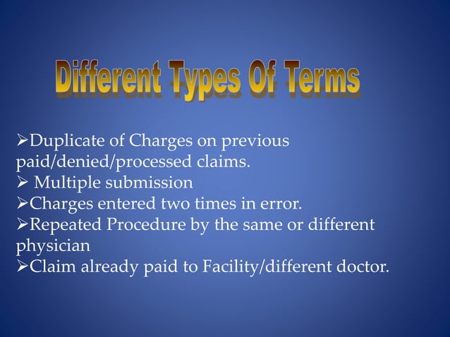 Denial Management - Medical billing | PPTX | Motor Insurance | Insurance