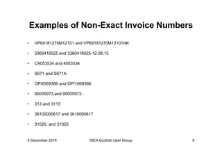 IDEA to Detect Duplicate Invoice Payments | PDF
