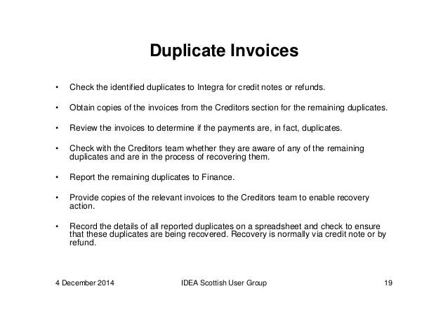 Idea To Detect Duplicate Invoice Payments 3131