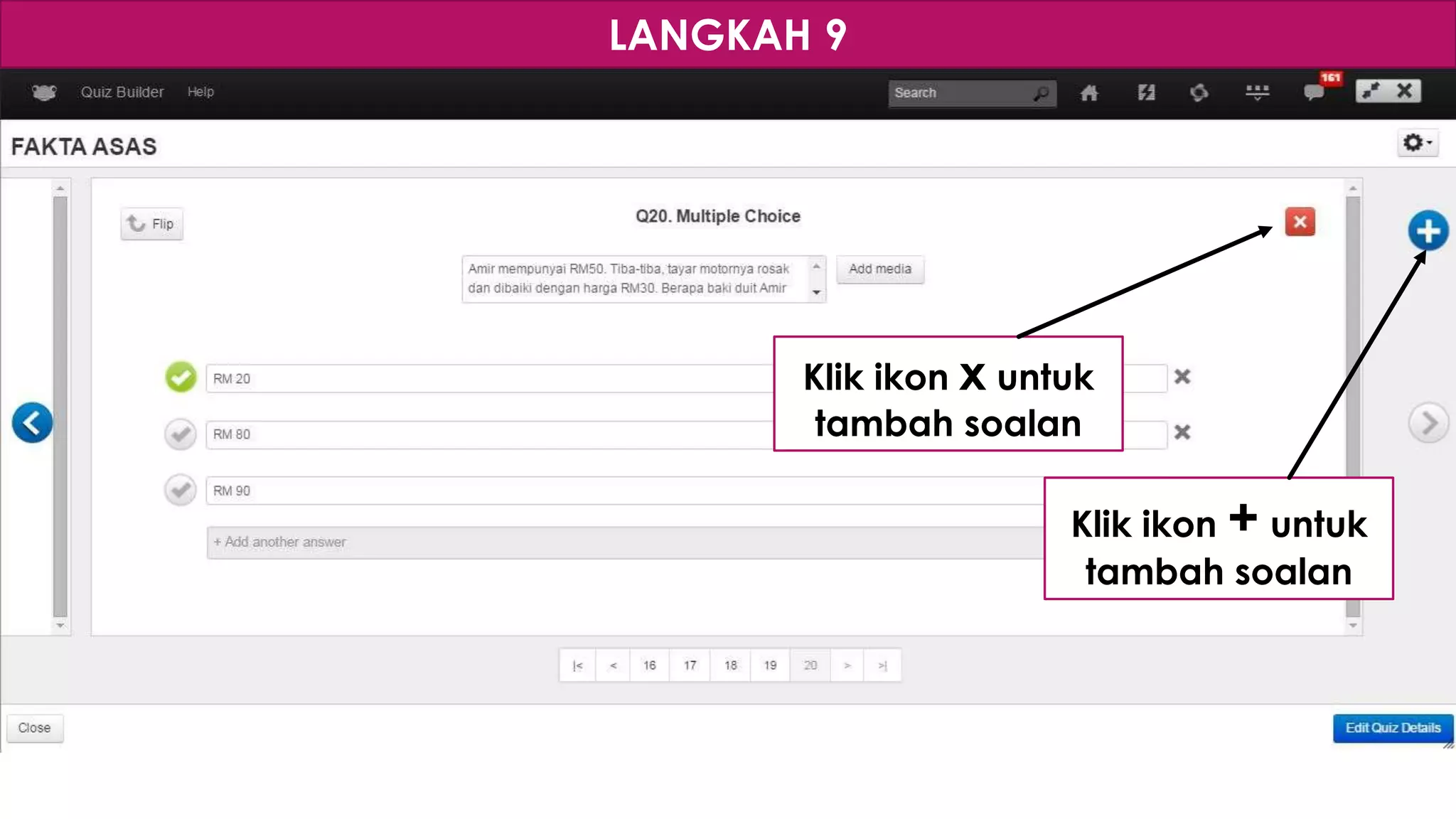 TEKNIK DUPLICATE UNTUK SUNTING KUIZ FROG VLE | PPTX