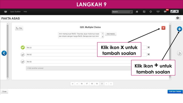 TEKNIK DUPLICATE UNTUK SUNTING KUIZ FROG VLE | PPT
