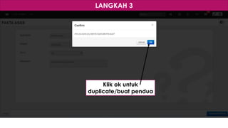 TEKNIK DUPLICATE UNTUK SUNTING KUIZ FROG VLE | PPT