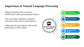 Seminar PPT on Duplicate Question Pair Technology | PPT