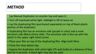 DUPLICATING RADIOGRAPHY.pptx