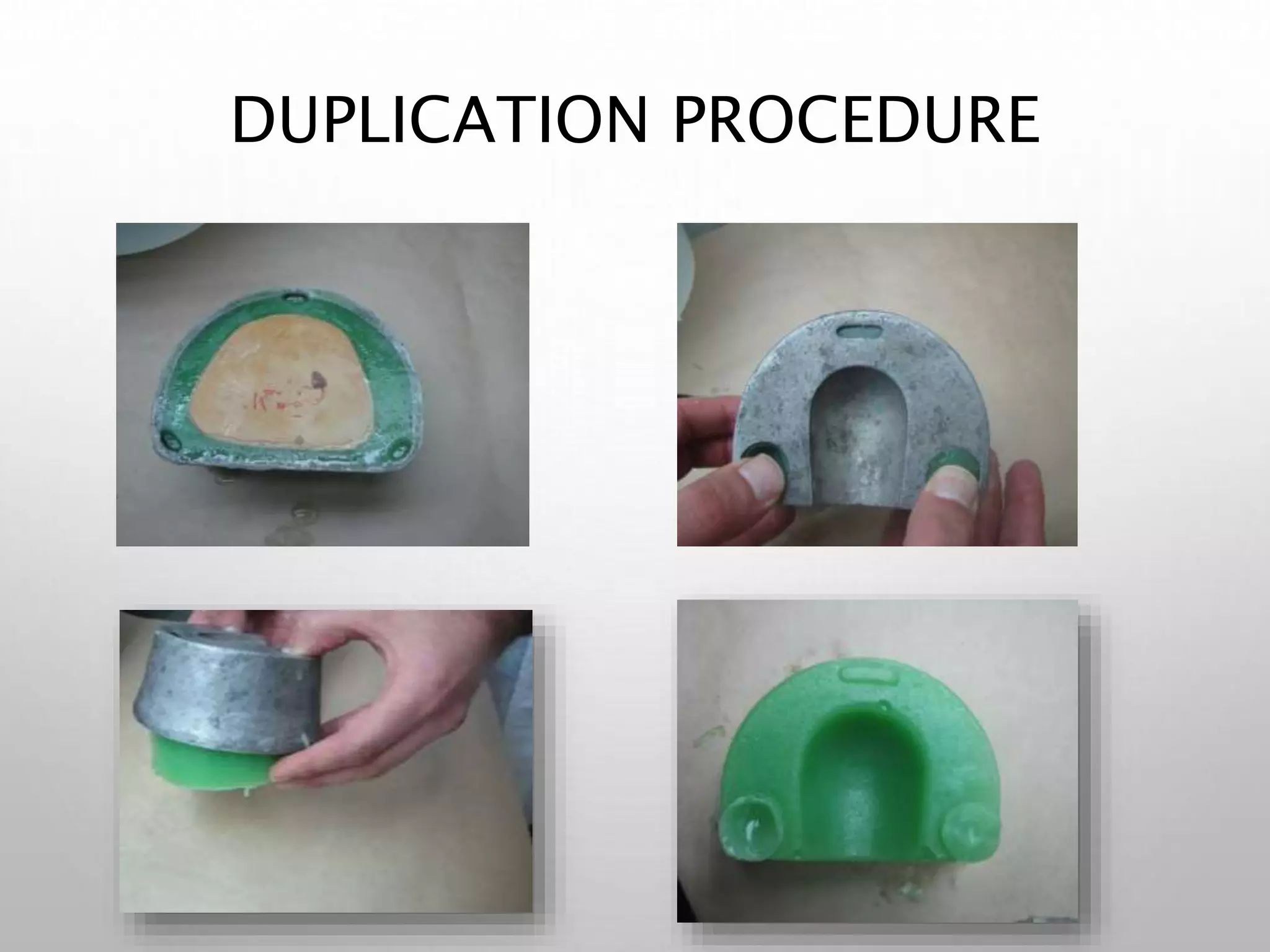 Duplication and wax up in rpd | PPT