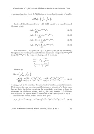 Classification of Uq(sl2)-module algebra structures on the quantum ...
