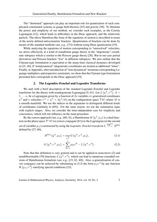 Steven Duplij - Generalized duality, Hamiltonian formalism and new brackets | PDF