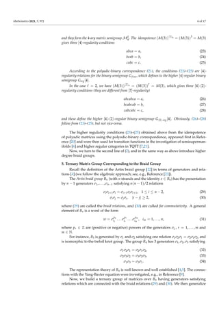 Steven Duplij, "Higher braid groups and regular semigroups from polyadic binary correspondence ...