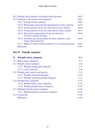 Steven Duplij, "Polyadic Algebraic Structures", book Front matter | PDF