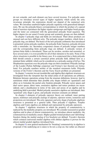 Steven Duplij, "Polyadic Algebraic Structures", book Front matter | PDF