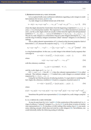 Steven Duplij, "Polyadic rings of p-adic integers" | PDF