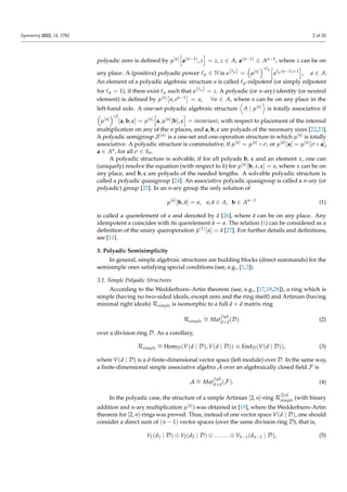 Steven Duplij, Polyadization of Algebraic Structures, Symmetry 2022, 14(9), 1782 | PDF