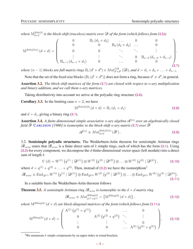 Steven Duplij, "Polyadization of algebraic structures" | PDF