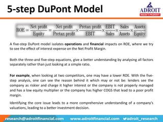 DuPont Analysis | PPTX