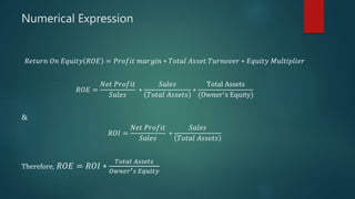 DU PONT analysis | PPTX