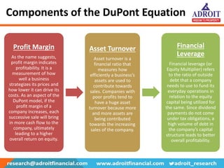Du pont analysis | PPTX