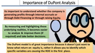 DuPont Analysis | PPTX