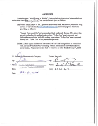 Donald Askew Jr. Teflon Don license | PDF